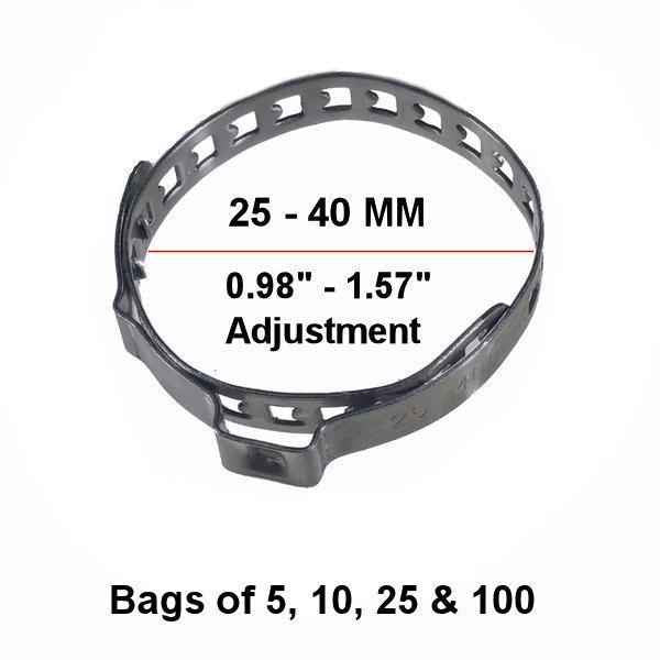 CV Boot Clamp Stainless Steel - Universal - Fits 25-40MM – Buy Auto Supply