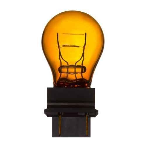 3057NA Light Bulb - Amber - Plastic Wedge 12v 27/7w – Buy Auto Supply