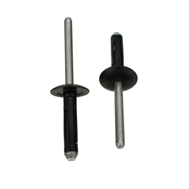 BAS02419- Chrysler, Ford Black Aluminum Split Rivet (1951PK) – Buy Auto ...
