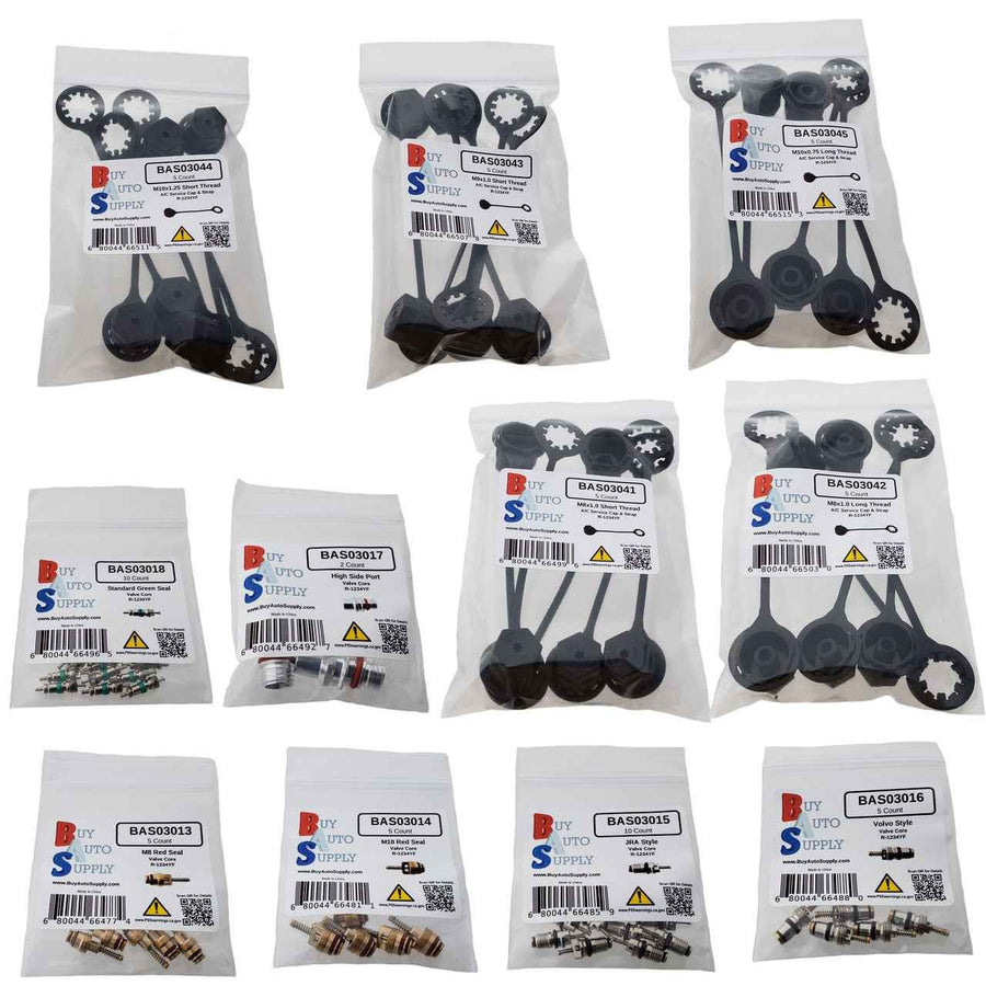 A/C Valve Cores and Caps | Essential Components – Buy Auto Supply